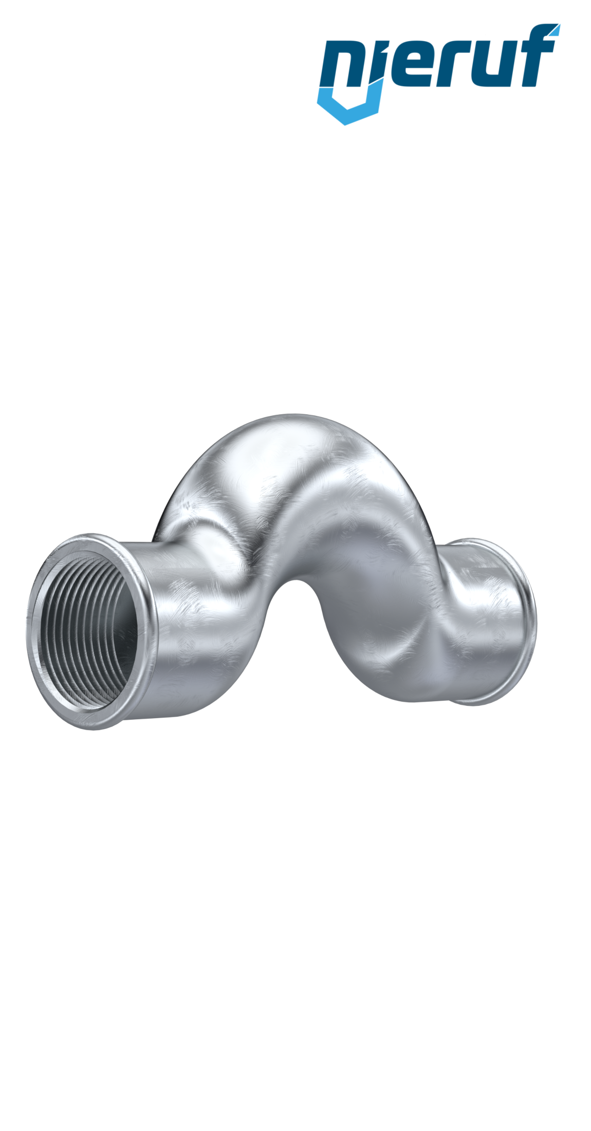 scavalcatubo No. 85, ghisa malleabile zincato 1/2" pollici