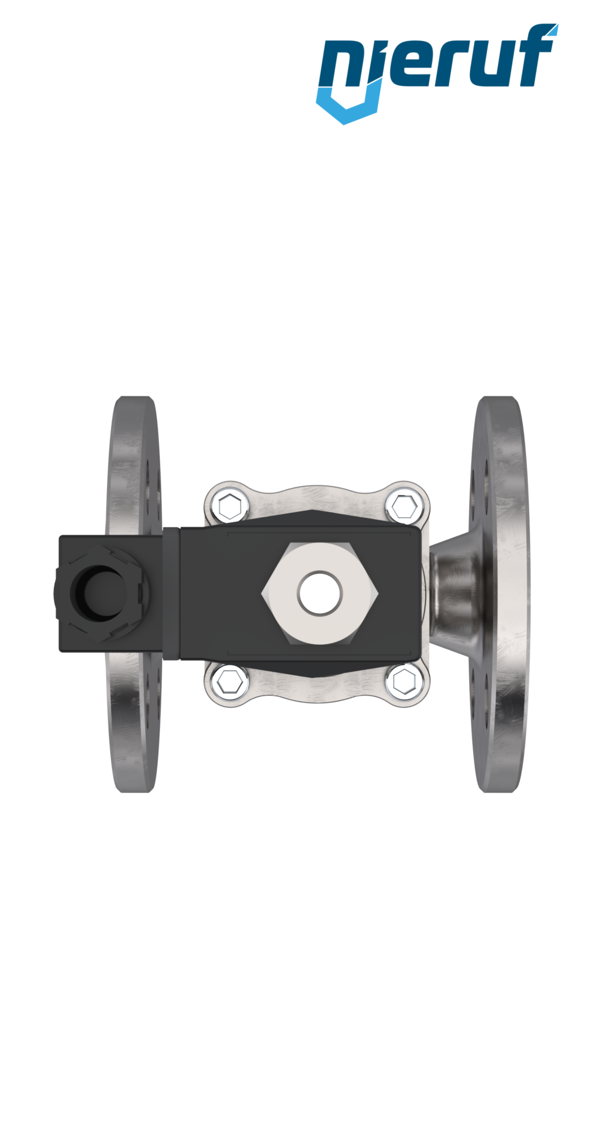 valvola elettromagnetica / solenoide DN15 flangia acciaio inossidabile EPDM 24V DC NO