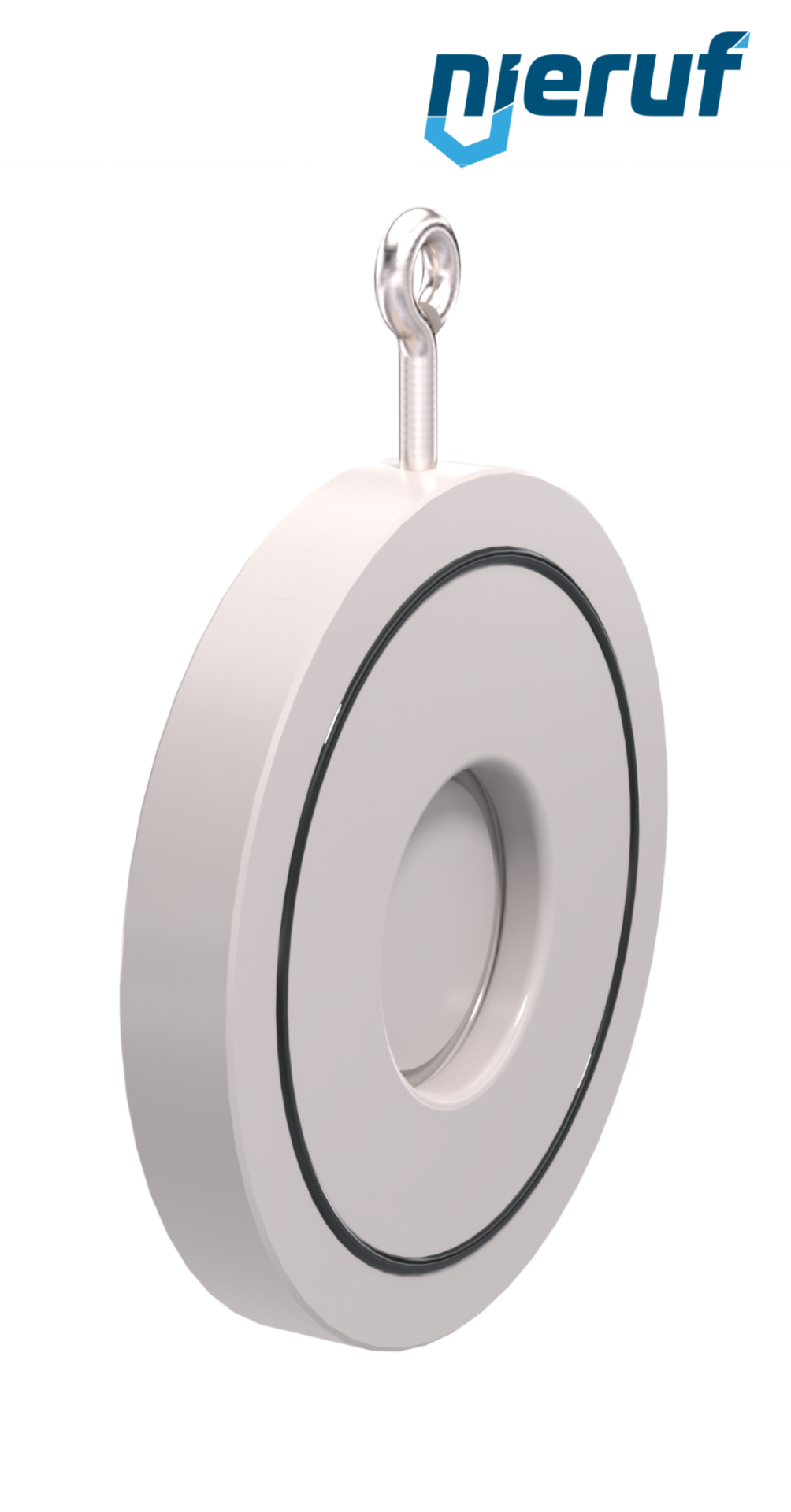 valvola di ritegno a clapet tipo wafer DN200 PVDF PTFE