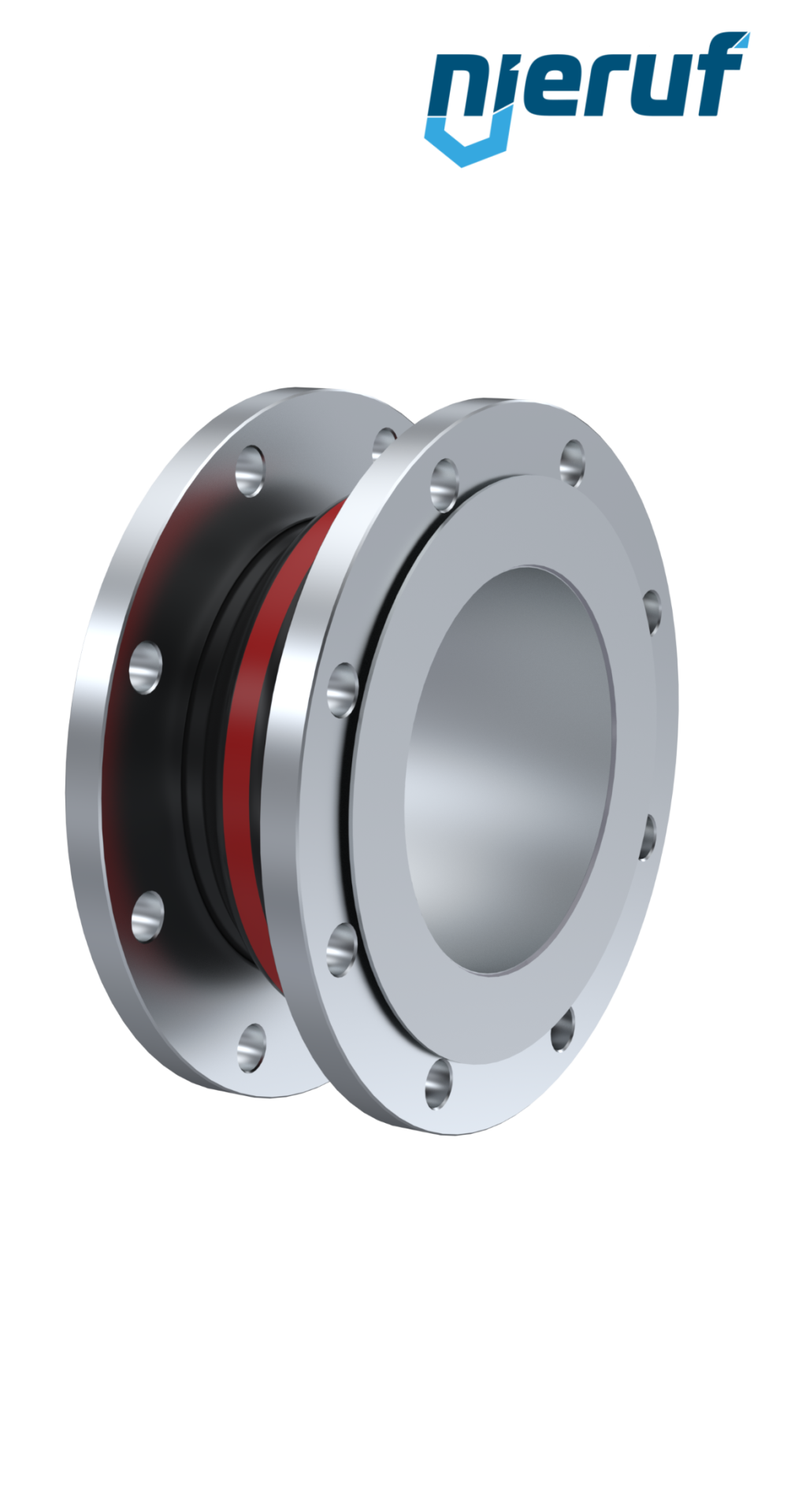 Compensatore con PS DN80 EPDM & flange in acciaio